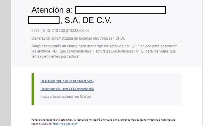 Cómo facturar mis viajes de Uber - Contador Contado