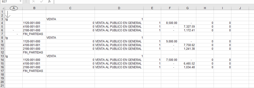 Como elaborar un Layout para importación masiva de pólizas (Básico ...